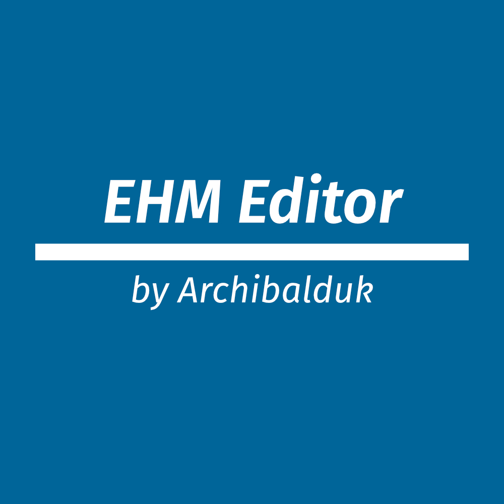 EHM Editor v0.3.5 Released - The Blue Line
